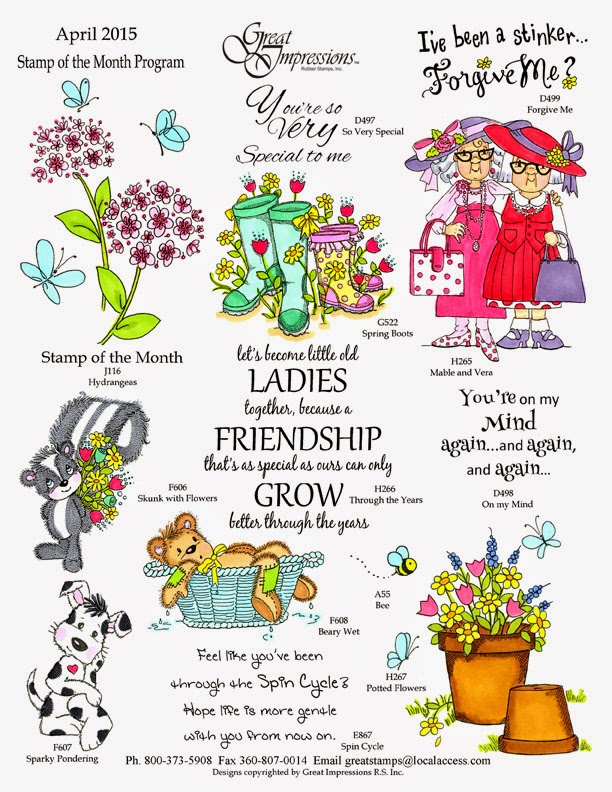 Crafts Direct Blog: Stamp of the Month - April