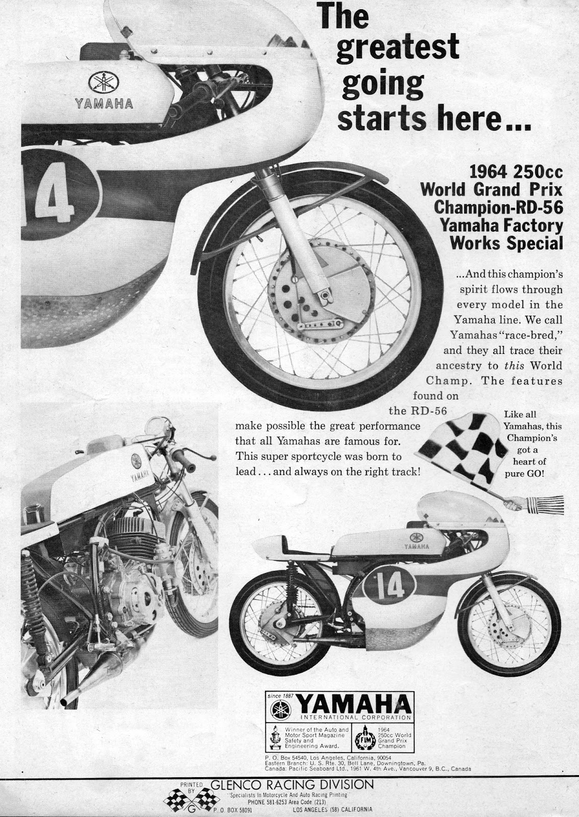 POPPA WHEELIE: Yamaha RD-56 Factory Works Special