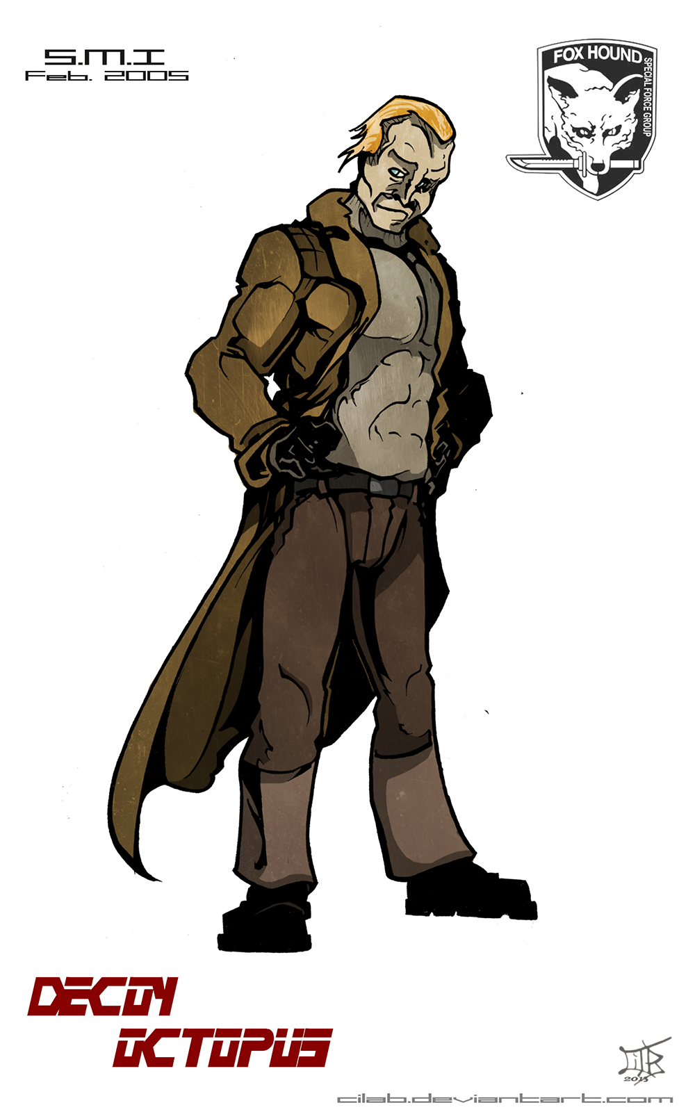 Cedric Lab: Liquid's FoxHound Unit - Metal Gear Tribute