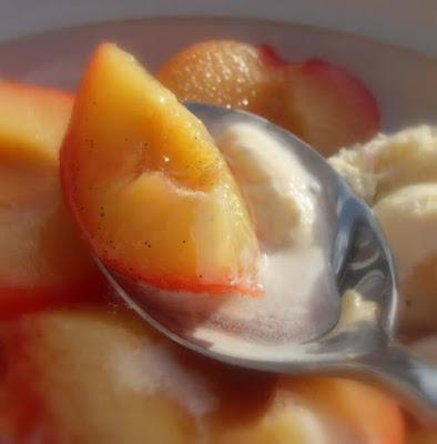 Vanilla Poached Plums | The English Kitchen