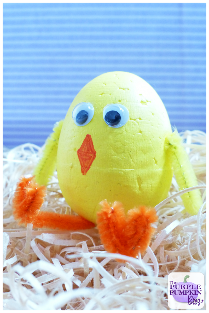 Easter Bunny, Chick + Egg Crafts