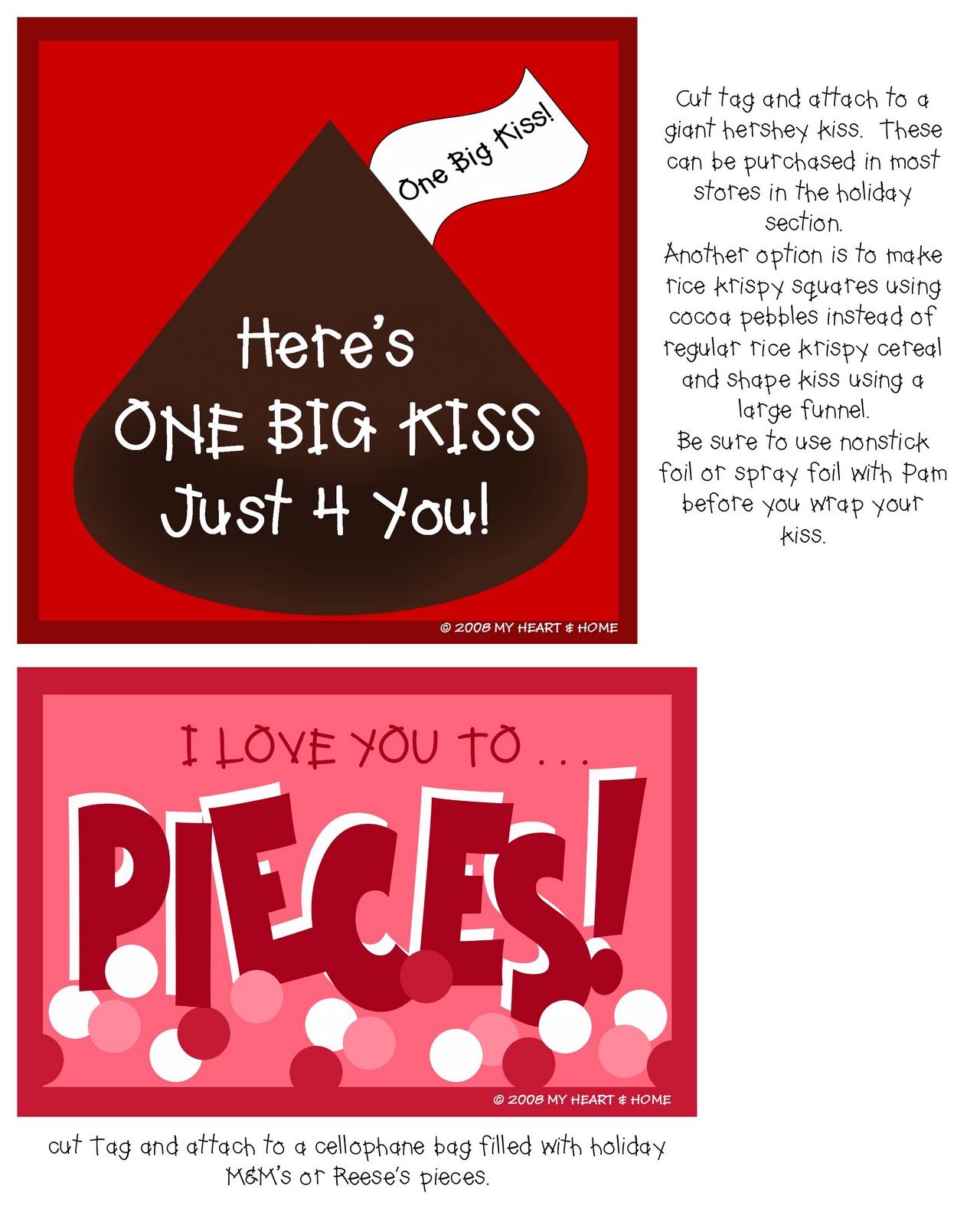 Prepared NOT Scared!: Valentine's Day Love Notes Heart Attack