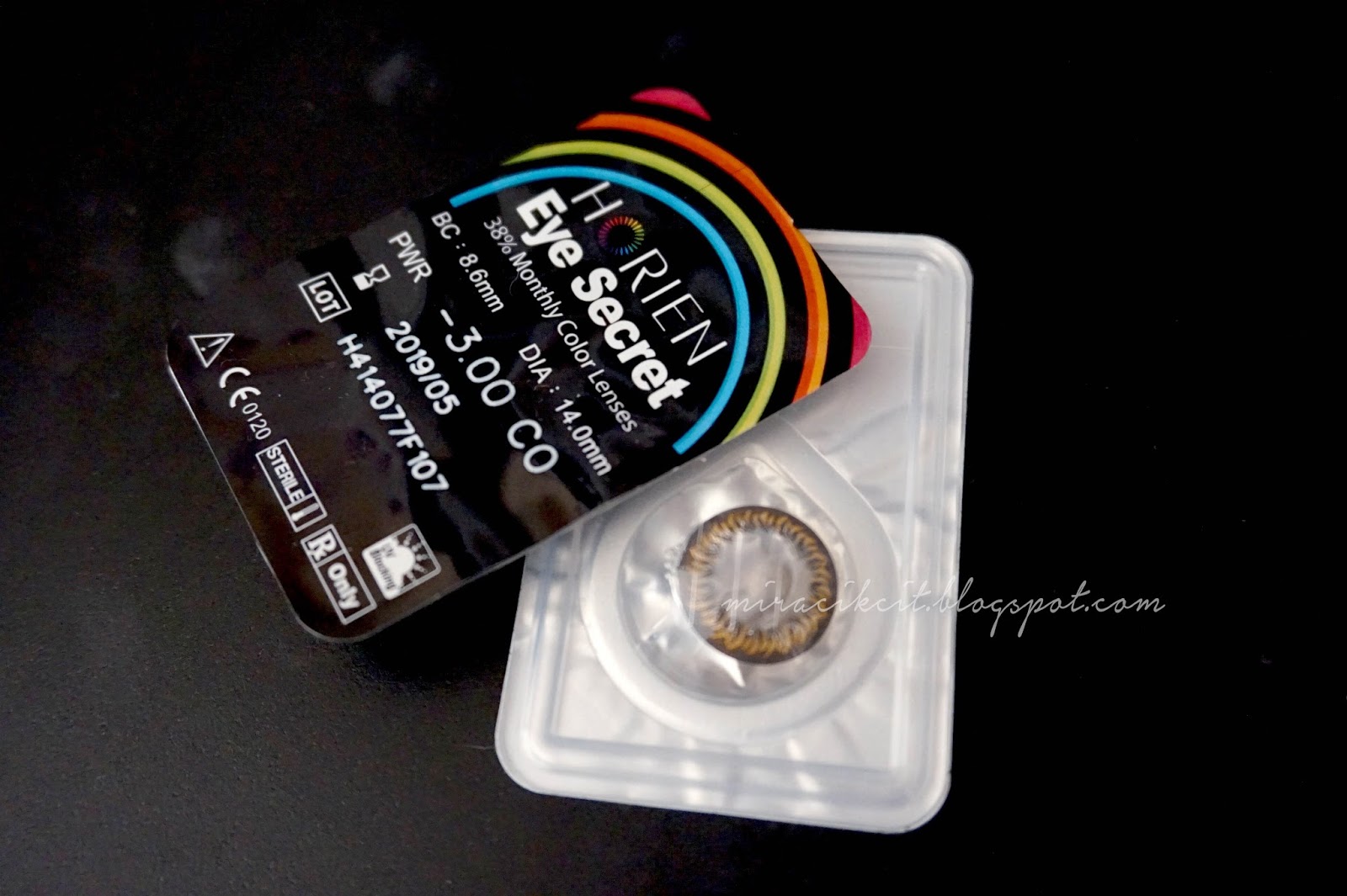 Review: Horien Eye Secret Contact Lenses in Malaysia — miracikcit