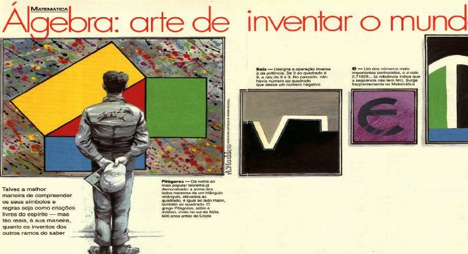 PUBLICADOS BRASIL: Álgebra: Arte de inventar o mundo - Matemática