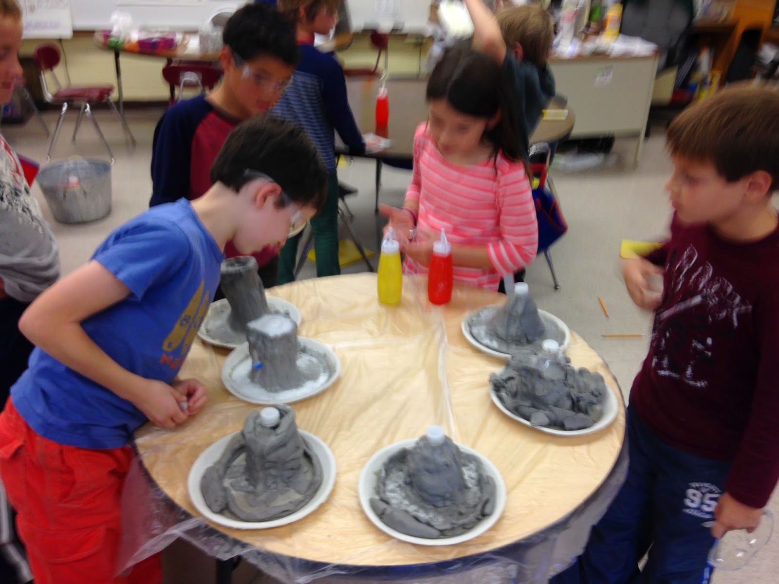 Essex Elementary School Principal's Blog: WOW…..making volcanoes in ...