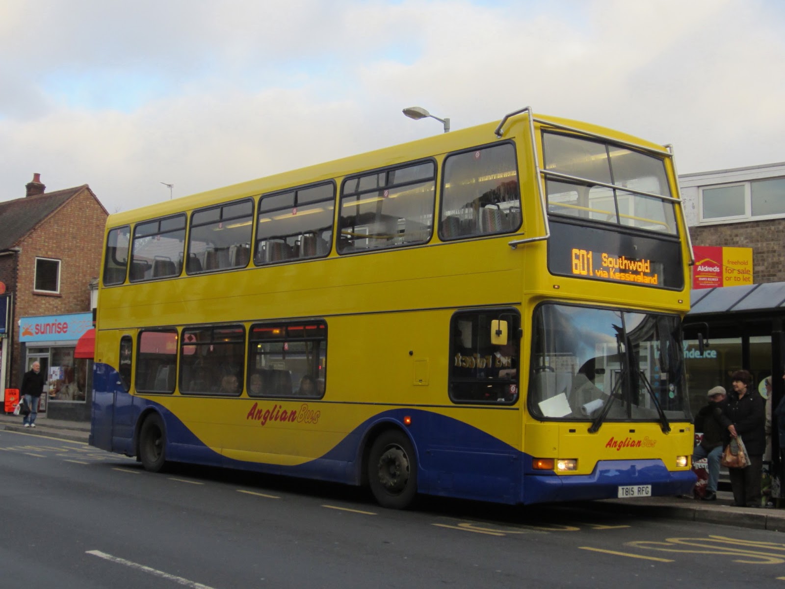 East Norfolk (and East Suffolk!) Bus Blog: Ex Brighton Trident on 601