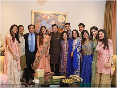 Roka Ceremony of YES Bank CEO’s Daughter Radha Kapoor | Indian ...
