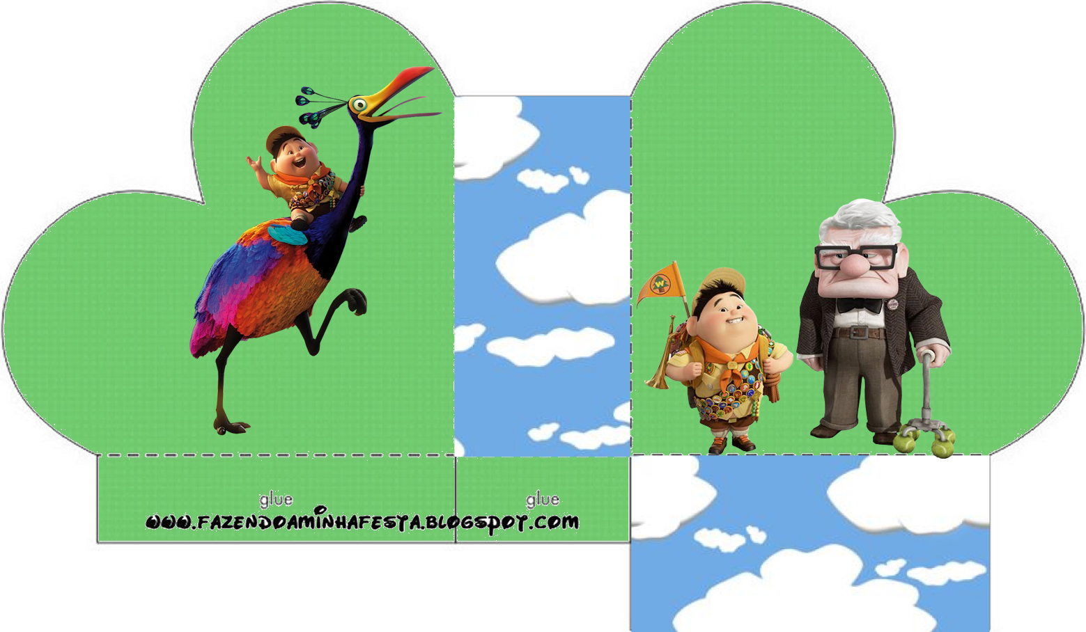 Up Movie Party: Free Printable Boxes. - Oh My Fiesta! in english