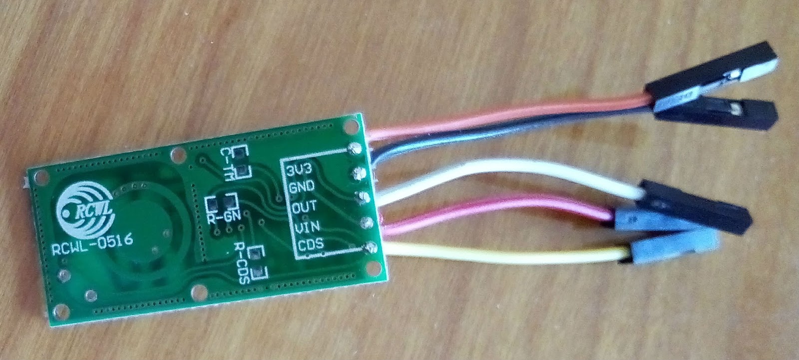 The Jeronimus.Net blog: Microwave Radar Sensor RCWL-0516 with Arduino Uno