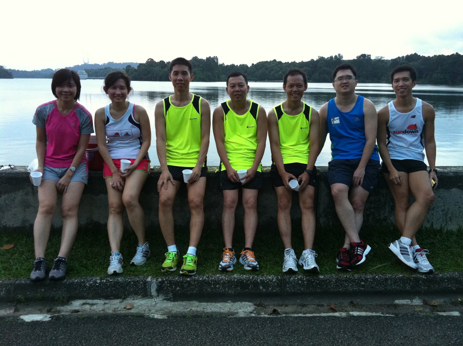 Hot Runners Group @ AMK: 1st UPR Run after the recent 4-Dec marathon event