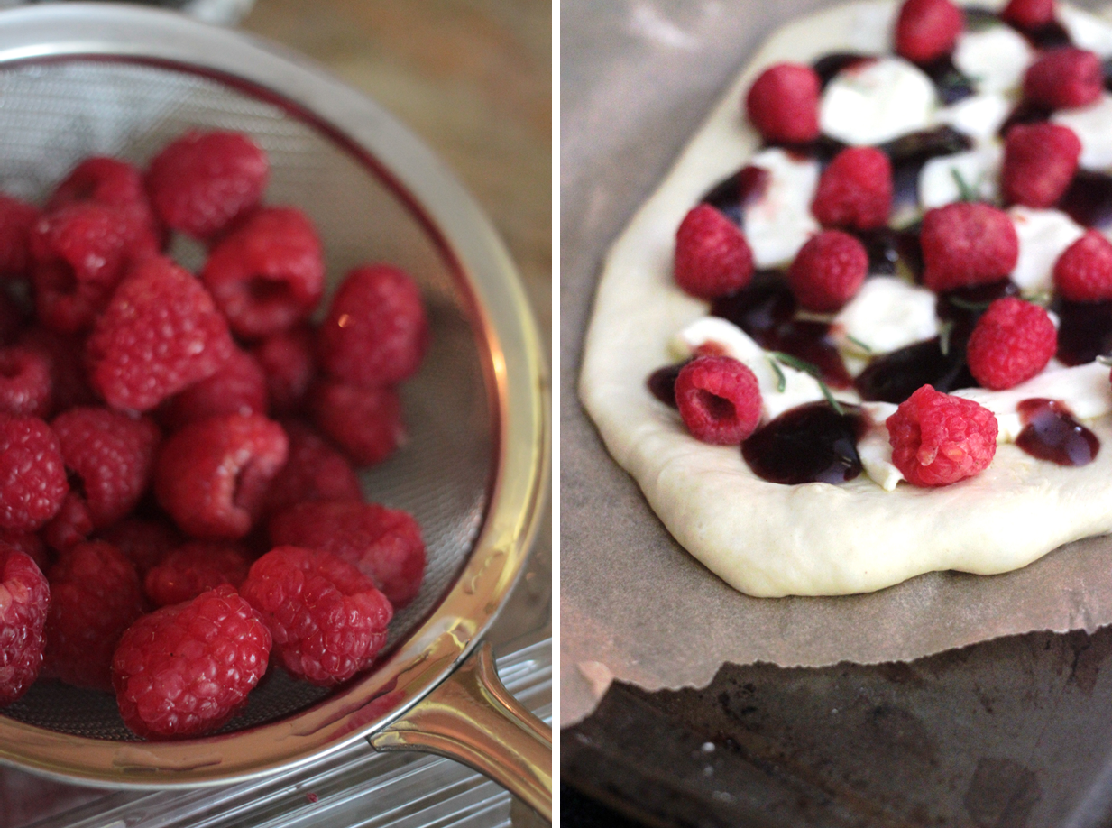Squirrels-n-Sweets: Raspberry Brie Dessert Pizza with Rosemary and ...