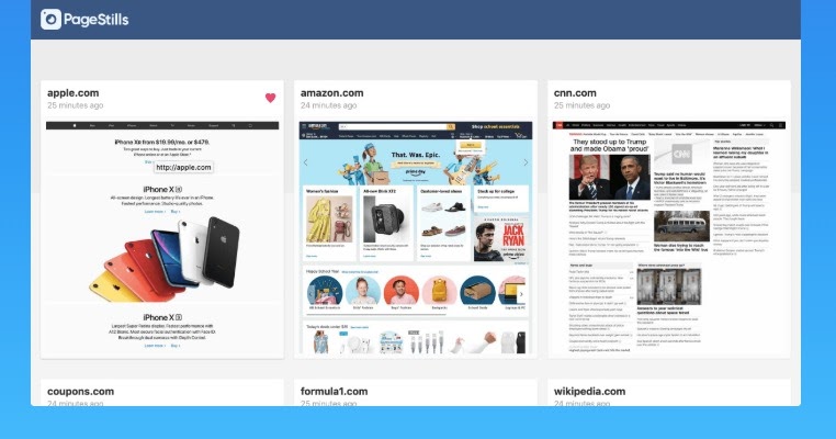 How To: Automatically Capture Web Page Screenshots At Regular Intervals