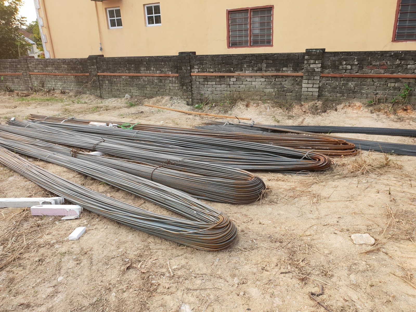 Pengalaman Membina Banglo Sendiri: Footing