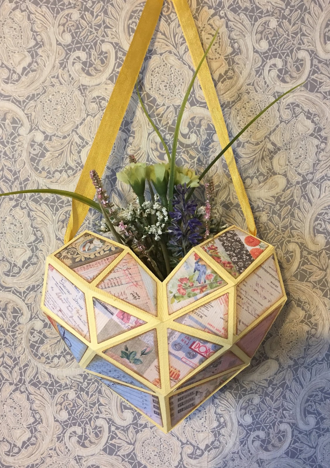 Deb's Crafty Side: Geometric Heart