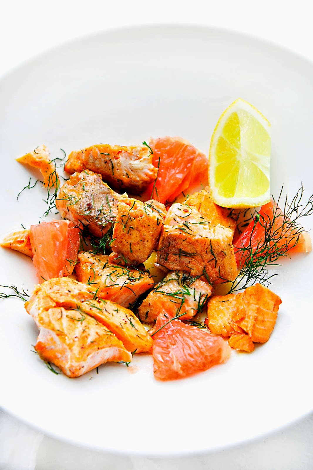 Simply Gourmet: Citrus, Dill and Salmon Kabobs