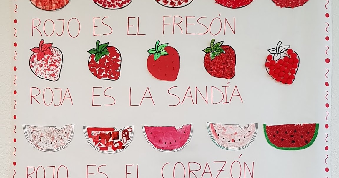 Educación Infantil en el Machado de Valladolid: Poesía del color ROJO