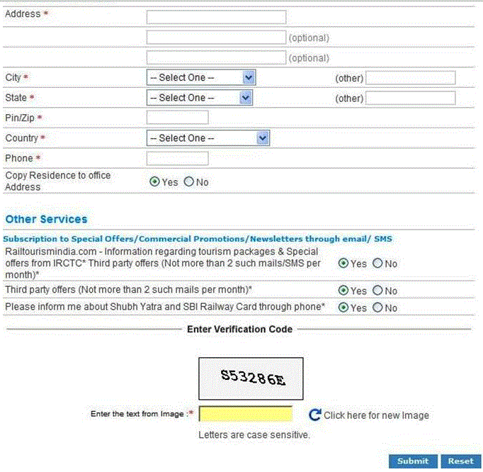 IRCTC Login for railway reservation in India « PageHubs
