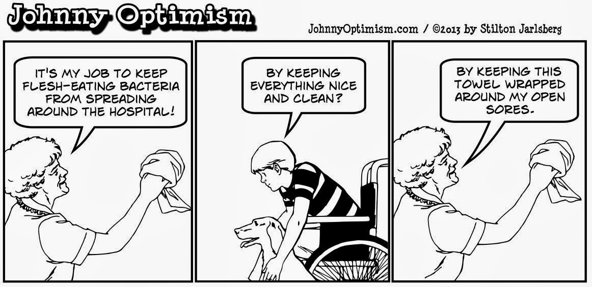 OUR ETERNAL STRUGGLE: "JOHNNY OPTIMISM"