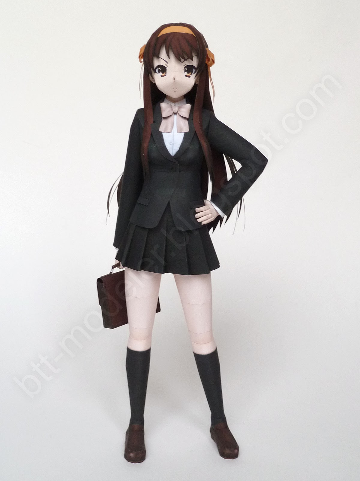 Haruhi Suzumiya Papercraft | Papercraft Paradise | PaperCrafts | Paper ...