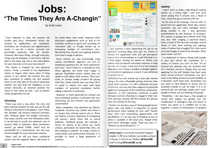 TDRE Boss Blog UKEdMag Jobs The Times They Are A Changing tdre-boss-blog-ukedmag-jobs-the-times-they-are-a-changing