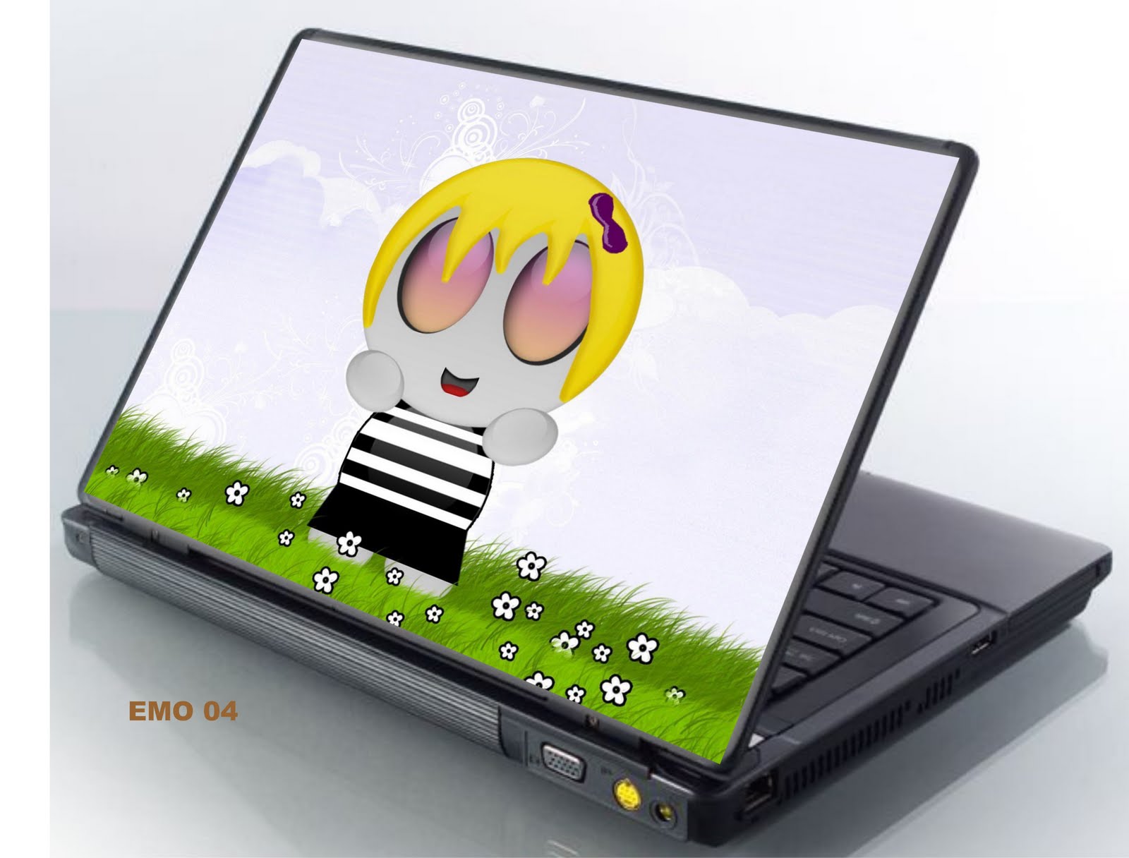 SKIN NOTEBOOK EMO ~ POLARIS