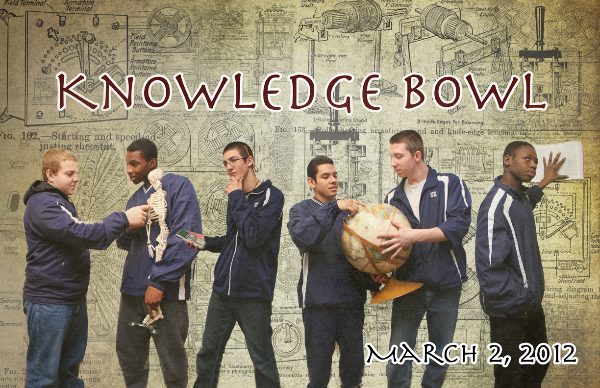 Woodward Academy Knights Knowledge Bowl 2012 Promo Poster woodward-academy-knights-knowledge-bowl-2012-promo-poster