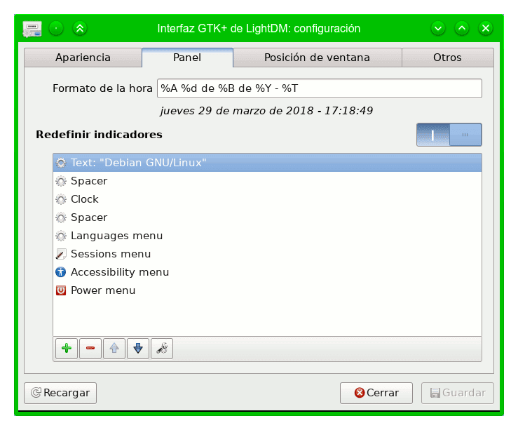 UsuarioDebian: Lightdm - gestor de sesiones