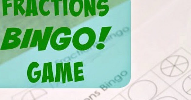 BINGO Fractions Math Game | School Time Snippets