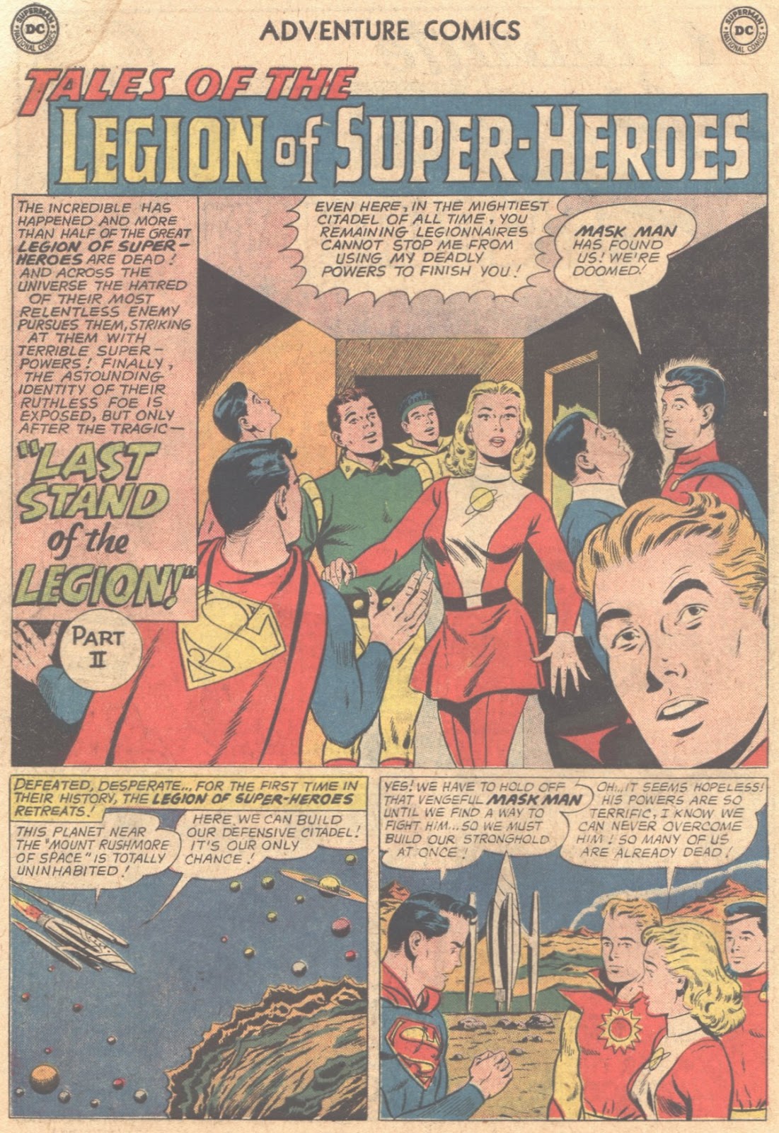 Days of Adventure: Adventure Comics # 310 July, 1963
