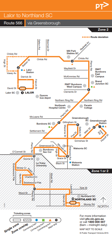 Melbourne on Transit: Timetable Tuesday #13: Deja vu with the 566