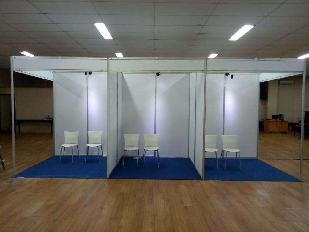 Sewa Stand Pameran R8 2x2 - Partisi Pameran Tangerang