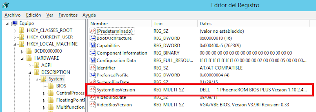 Windows: Ver versión BIOS-UEFI | SYSADMIT