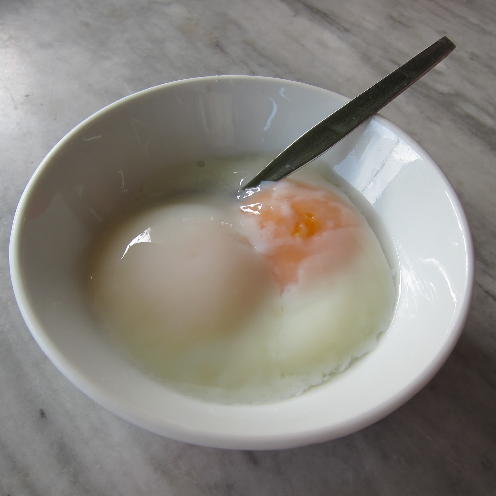 Johor Breakfast - Half Boiled Eggs @ Restoran Kin Wah 锦华餐室 |Johor Kaki ...