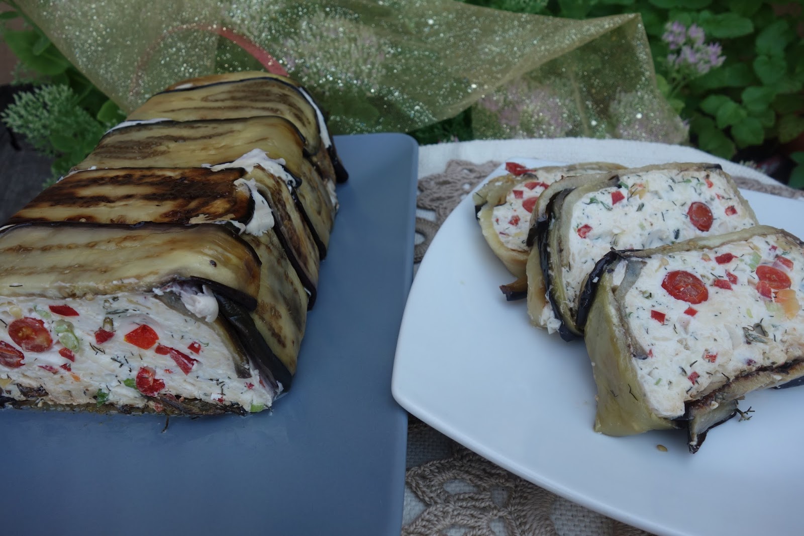 Terina de branza si vinete