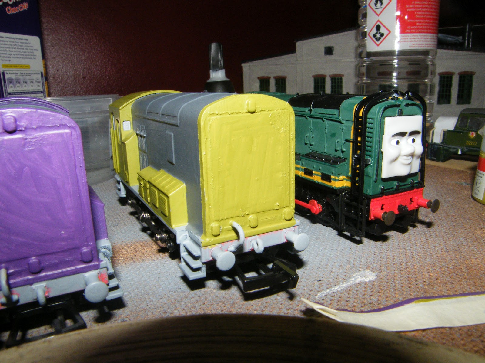 The World of Thomas The Tank Engine Modelling: Splatter & Dodge Project ...