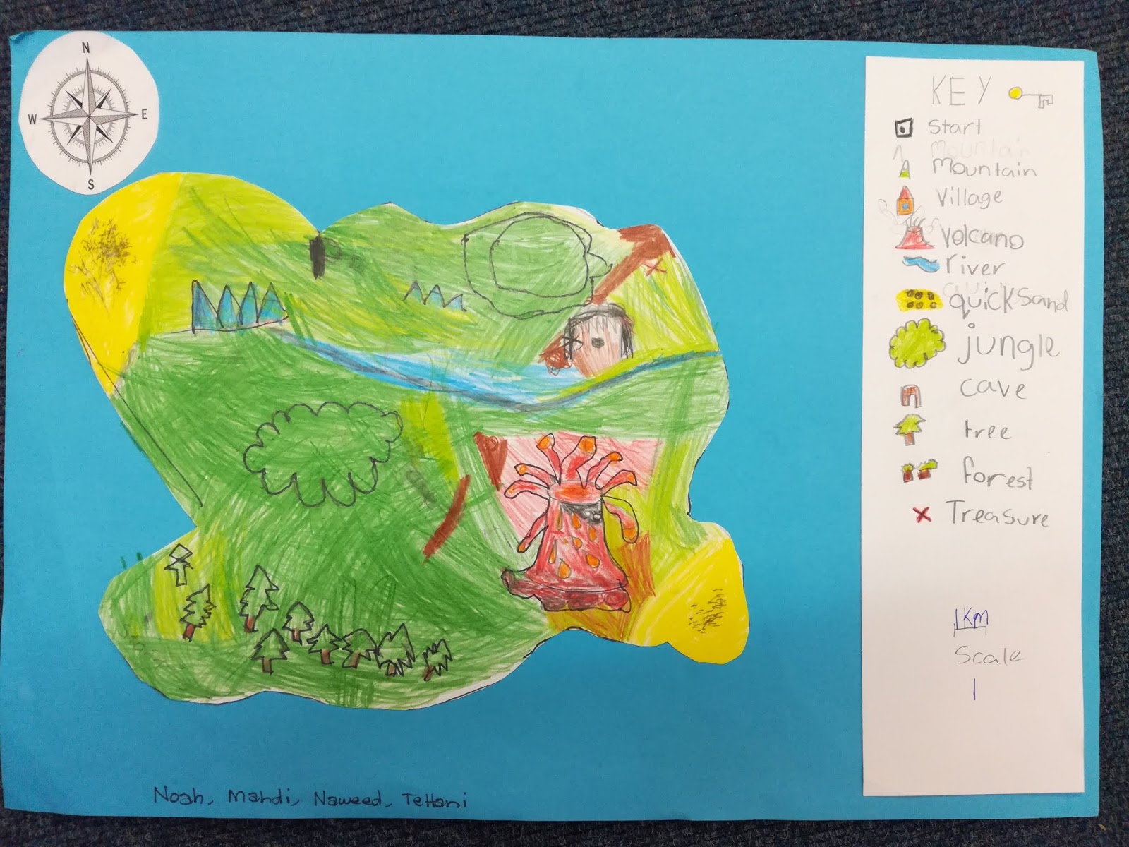 Haumia @ Waikowhai Primary School: Treasure Maps