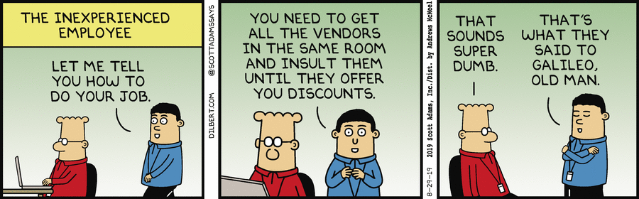 Dilbert: 8/25/19 - 9/1/19