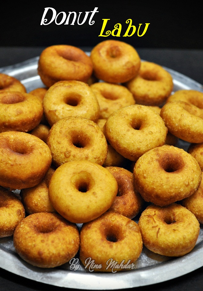 Nina Mahdar: DONUT LABU / PUMPKIN DONUT & PAU KACANG
