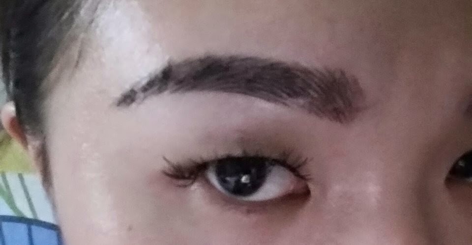 thegirlsinsaneeats: Eyebrow Embroidery Healing Process