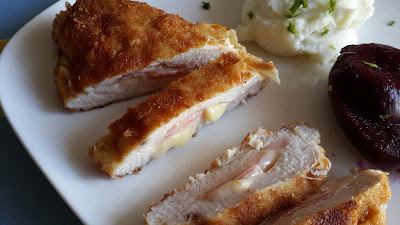 Mi Cajita de Recetas: Pechuga de Pollo Cordon Bleu: un clásico irresistible