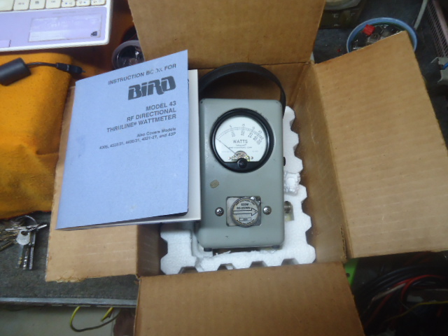 OBIN RADIO: SWR Meter BIRD 43 SOLD OUT