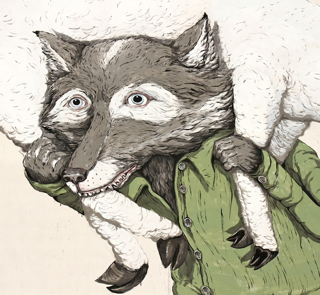 Ericailcane new mural in Grottaglie (Italy)