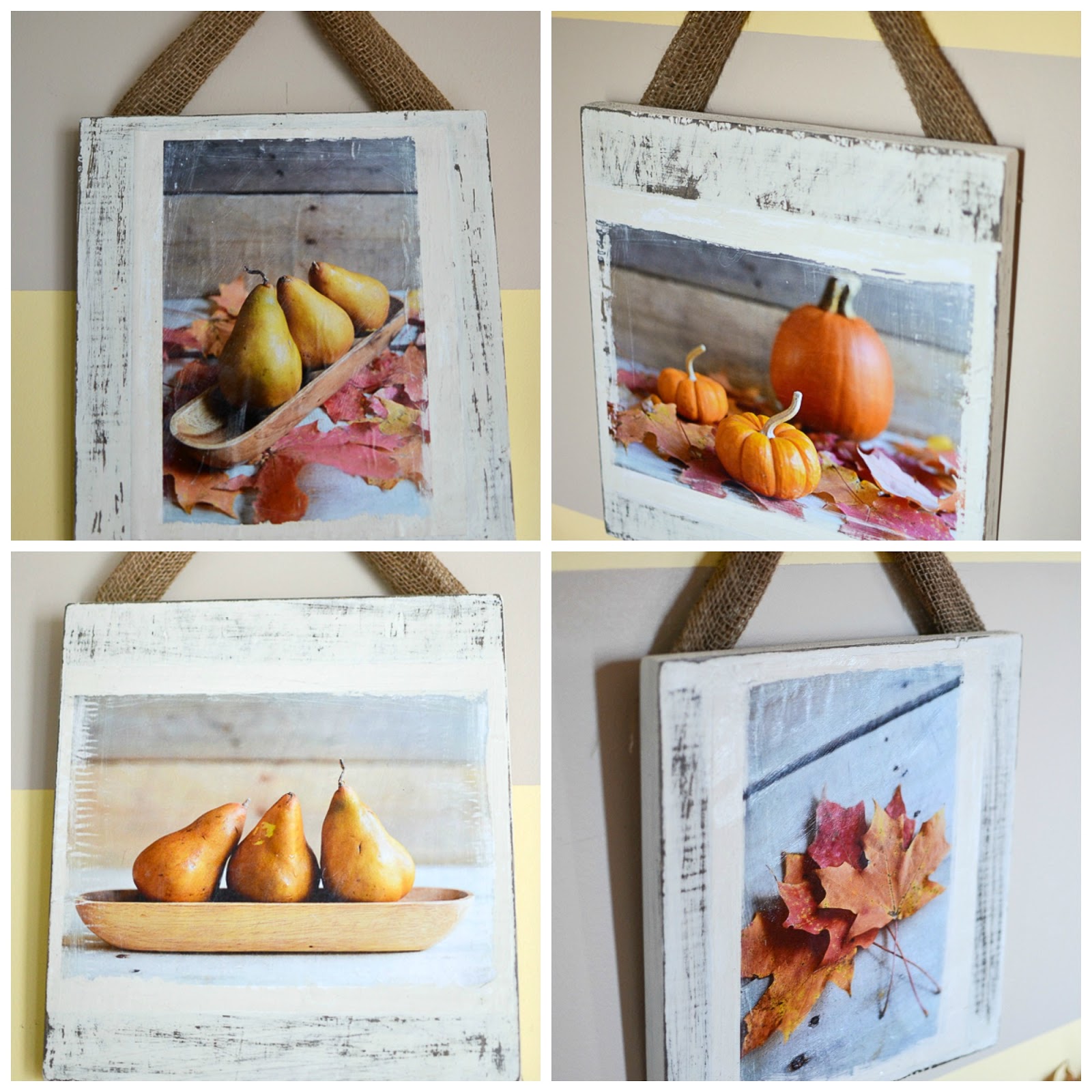 DISTRESSED WALL ART - PLACE OF MY TASTE