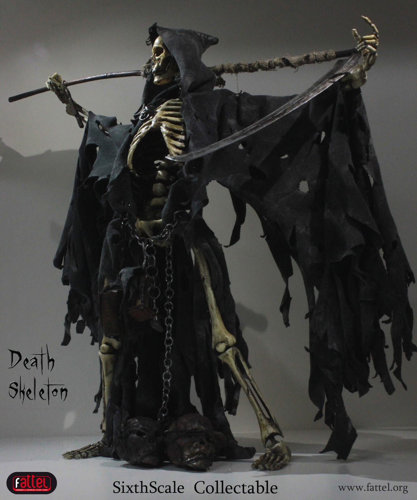 Action figure skeleton by Fattel