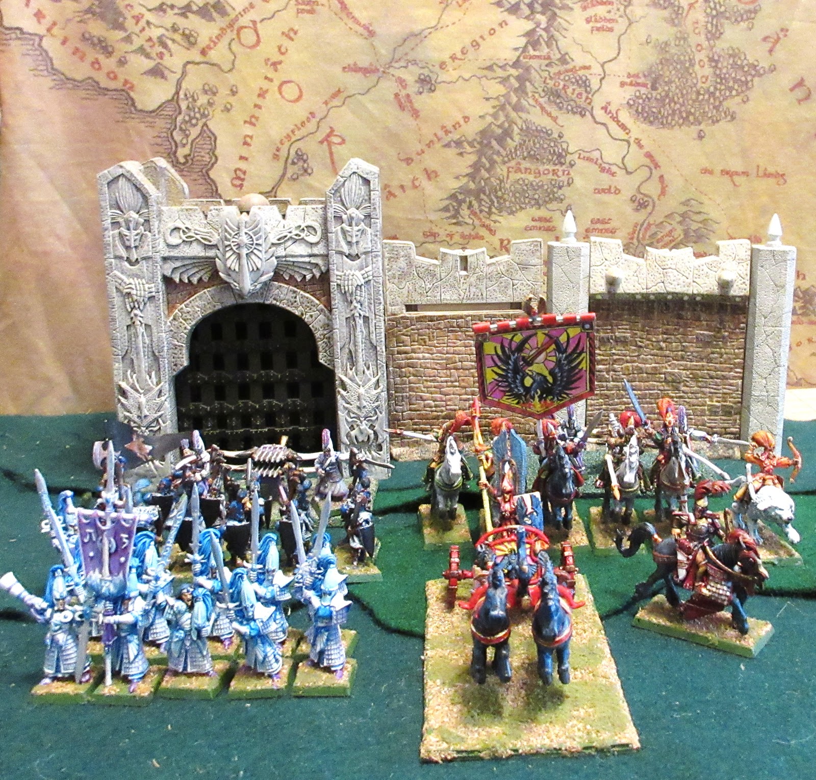 The Old World Army Challenge: Lissanne's Middle Earth High Elf May Wrap-up