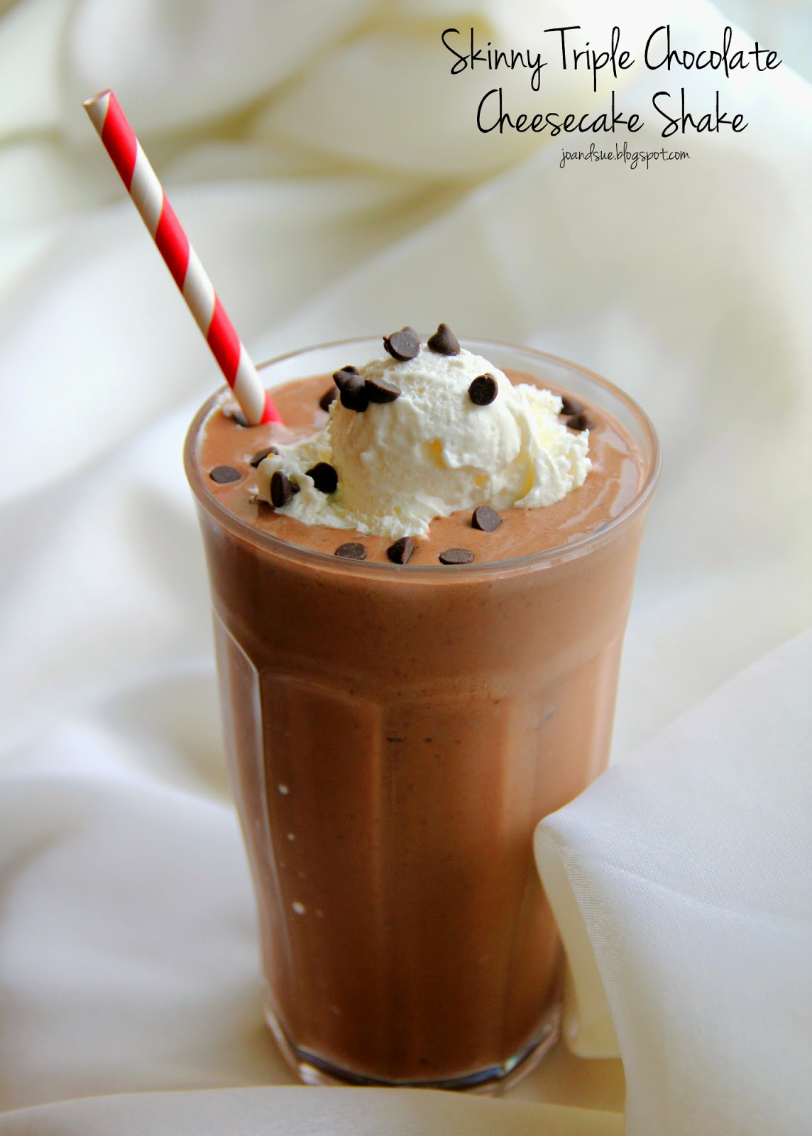 Jo and Sue: Skinny Triple Chocolate Cheesecake Shake