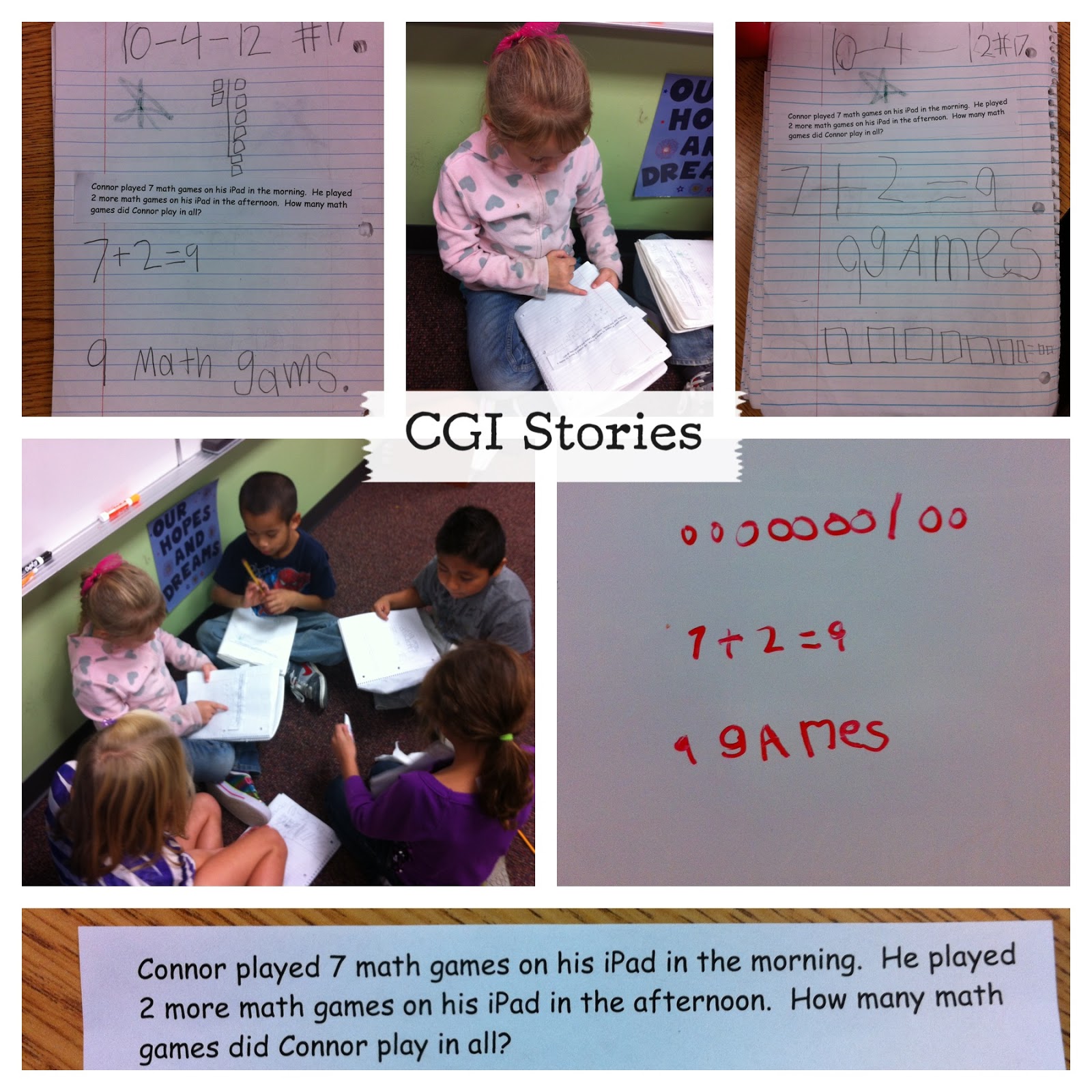 Follow First Grade: CGI Math Stories