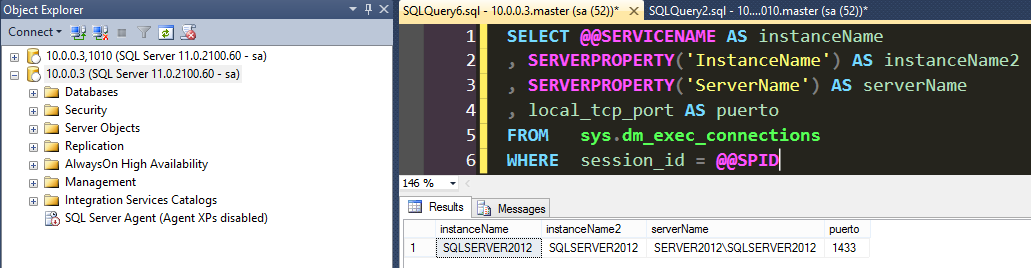 DEFAULT INSTANCE, NAMED INSTANCE ~ SQL SERVER