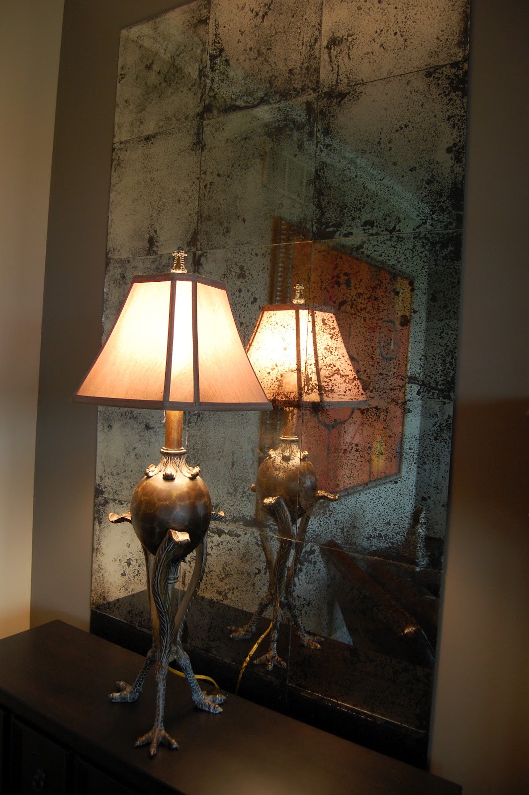 kcfauxdesign.com: DIY Patina Antique Mirrors