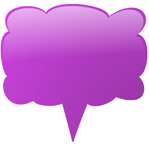 Spicy Speech Bubbles | Random Girly Graphics